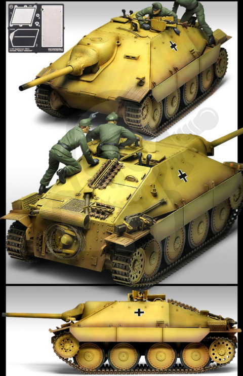 Battle-Models > Academy 13278 Jagdpanzer 38(t) Hetzer (ver. Early) 1:35